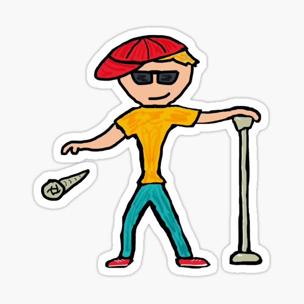 "Drop The Mic" Sticker for Sale by Mark-Ewbie | Redbubble