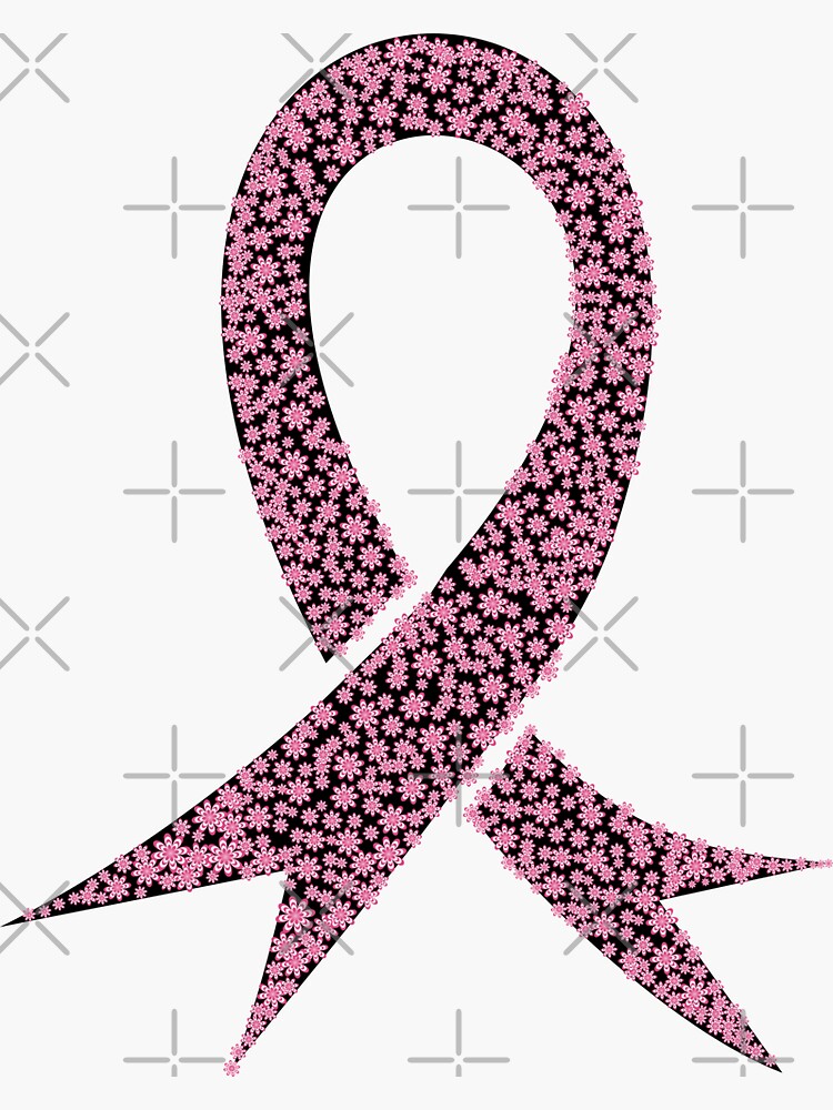 "beast cancer awareness" Sticker for Sale by Adridsign | Redbubble