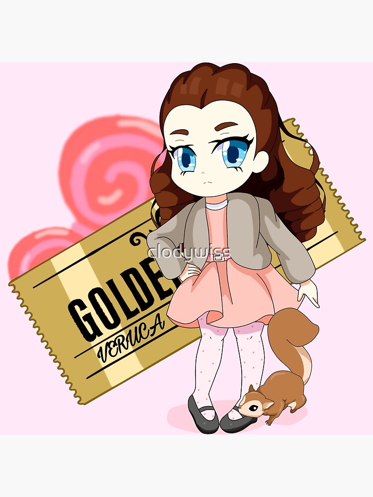 "Veruca (Charlie and the Chocolate Factory)" Poster for Sale by ...