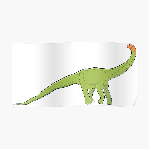 "Aeolosaurus (Titanosaur / Titanosaurian Sauropod Dinosaur)" Poster for ...