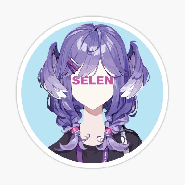 "Nijisanji EN Selen Tatsuki" Sticker for Sale by TheGremFem | Redbubble