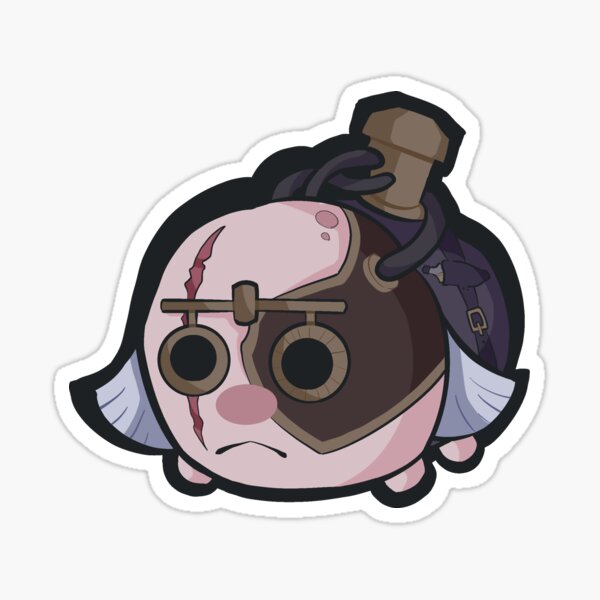 "Identity V Mad Eyes Tsumtsum" Sticker for Sale by Mothcrowne | Redbubble