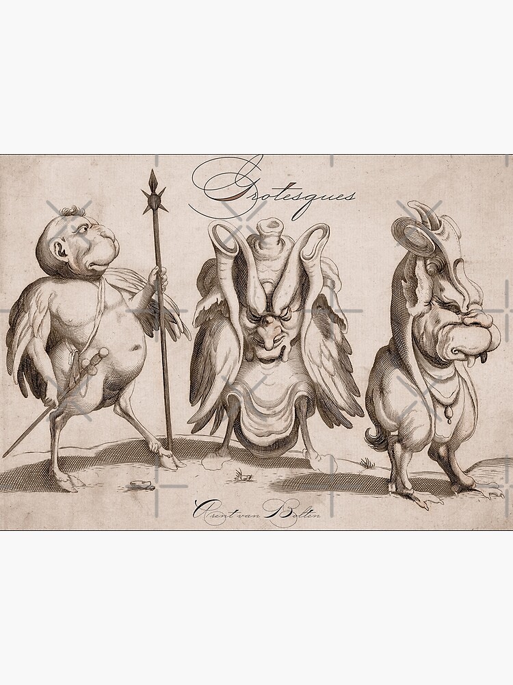 Póster «Grotescos Arten van Bolten Odd Strange Fantasy Creatures Unique ...