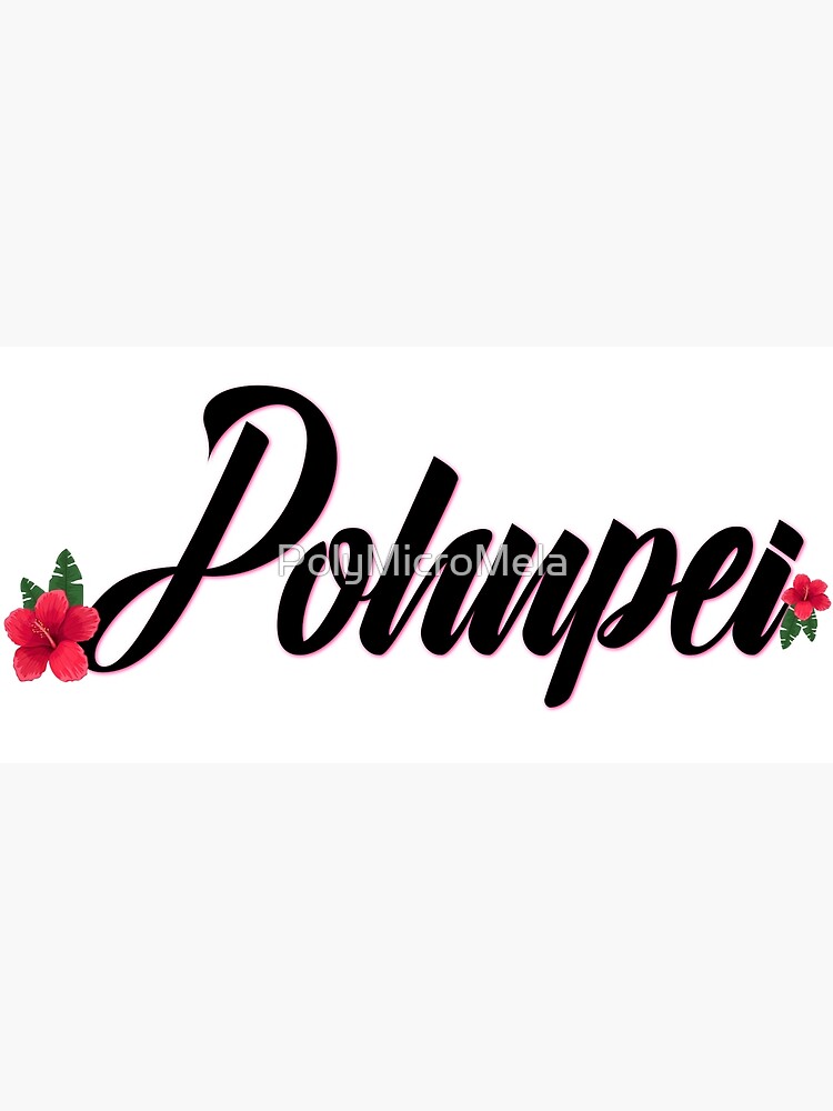 "Pohnpei" Poster for Sale by PolyMicroMela | Redbubble
