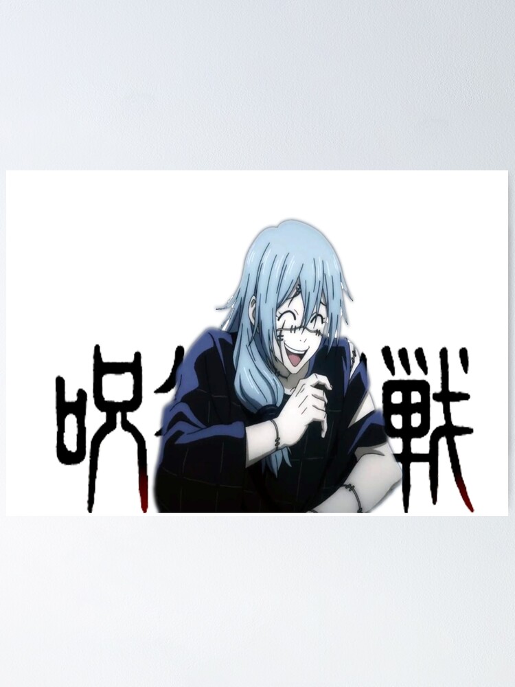 "Mahito's smile // Jujutsu Kaisen" Poster for Sale by my-anime-story ...
