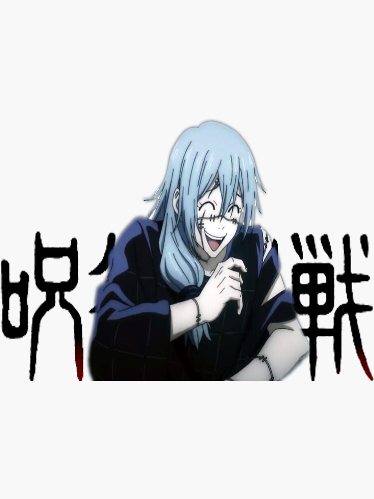 "Mahito's smile // Jujutsu Kaisen" Sticker for Sale by my-anime-story ...