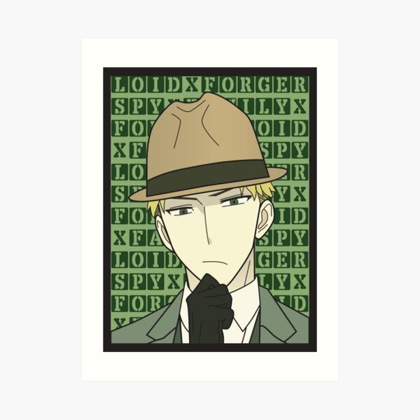 "Loid Forger, Spy X Family " Art Print for Sale by MagickMonstera ...
