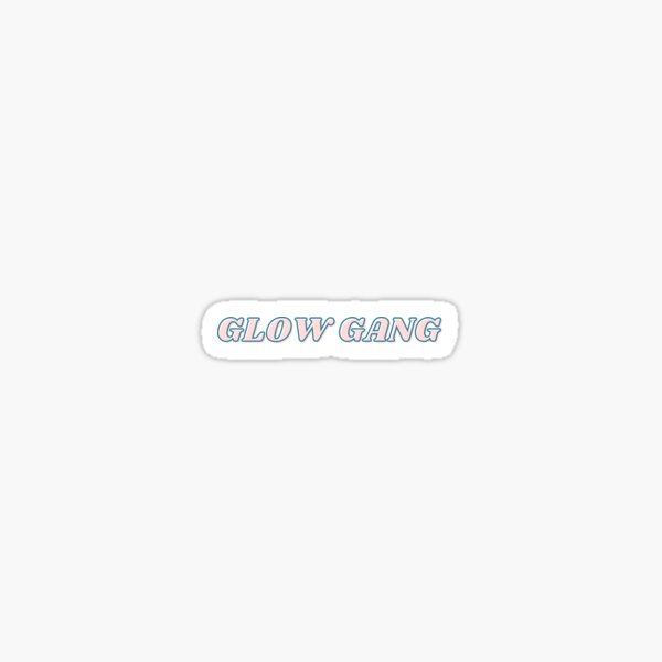 "Glow Gang" Sticker for Sale by FEMSDesign | Redbubble