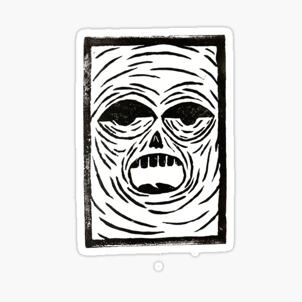 "self reflection" Sticker for Sale by tashirai | Redbubble