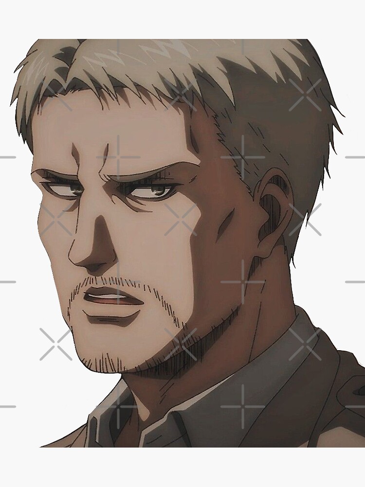 "Reiner Anime Panel S4" Sticker for Sale by jaegerkvn | Redbubble