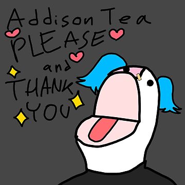 "Sal Sally Face Addison Tea" Sticker for Sale by GiftsFromMars | Redbubble