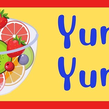 "Fruit Salad Yummy Yummy Bumper Sticker The Wiggles" Sticker for Sale ...