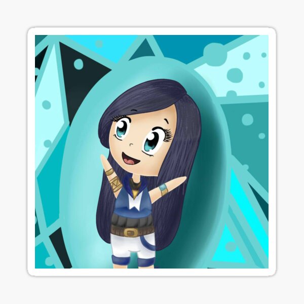 "cute chibi funneh" Sticker for Sale by raghavalmalik | Redbubble