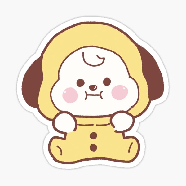 Pegatina «BT21 Chimmy» de lulssyshop | Redbubble