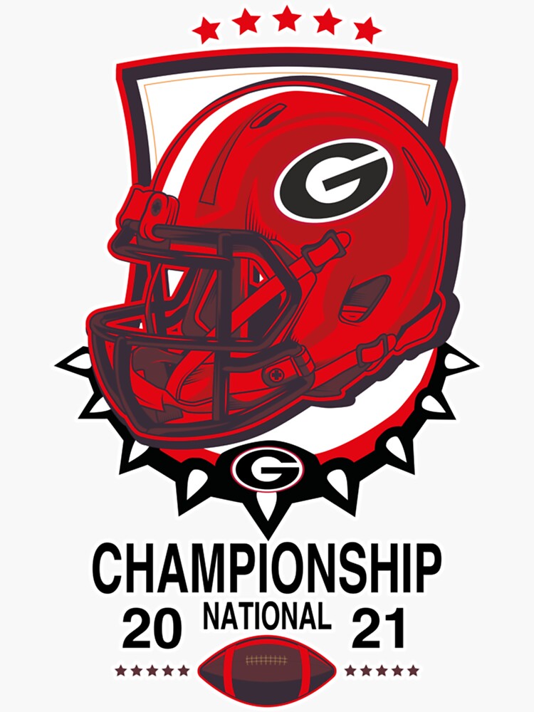 "Uga National Championship" Sticker for Sale by ErikPratt86 | Redbubble