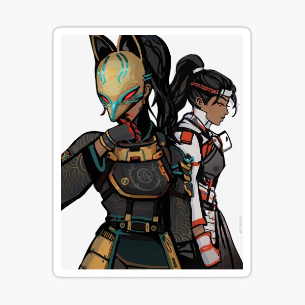 "Rampart Part 2" Sticker for Sale by PeterChai58 | Redbubble