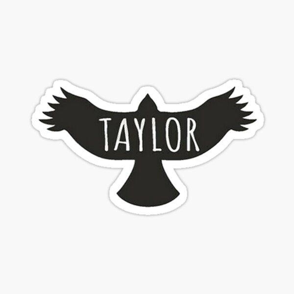 "TAYLOR in Logo" Sticker for Sale by TiaReza | Redbubble