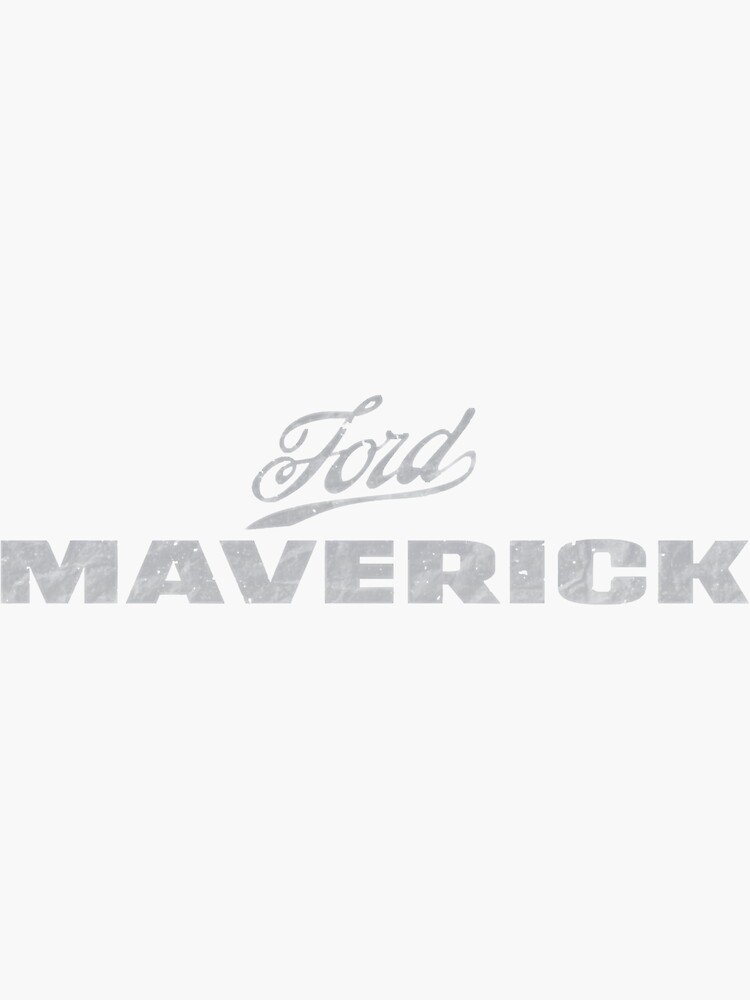 "Ford Maverick Truck Logo" Sticker for Sale by RalphDay | Redbubble