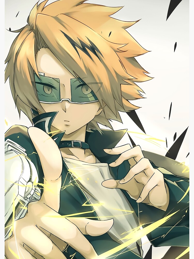 "Denki Kaminari My Hero Academia Painting Art" Poster for Sale by coltonie | Redbubble