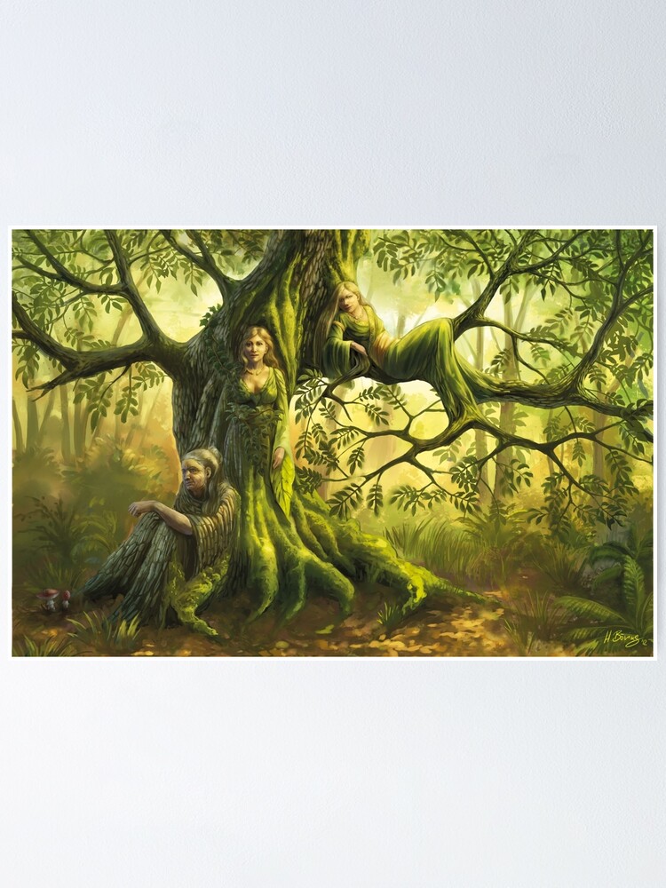 "Triple goddess" Poster for Sale by Hannah Böving | Redbubble