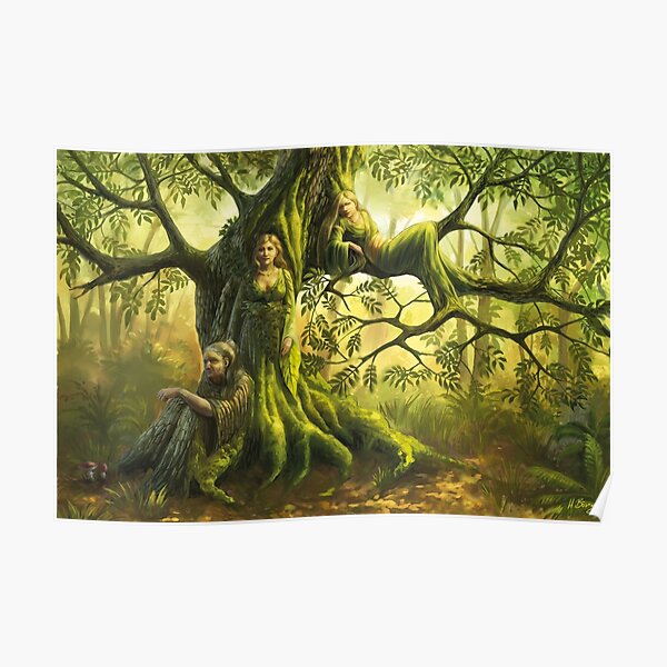 "Triple goddess" Poster for Sale by Hannah Böving | Redbubble