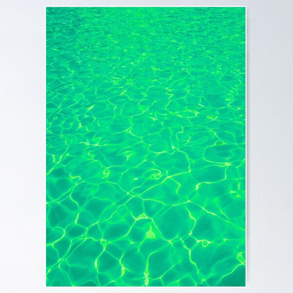 "Alien Pool Party" Poster for Sale by TheMiddleWest | Redbubble