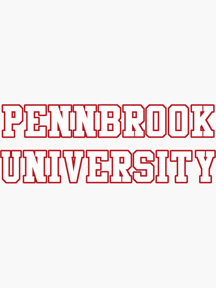 "Pennbrook University – Boy Meets World, Philadelphia " Sticker for ...