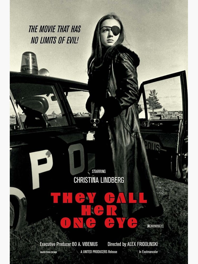 "They Call Her One Eye Movie" Sticker for Sale by devidderrico | Redbubble