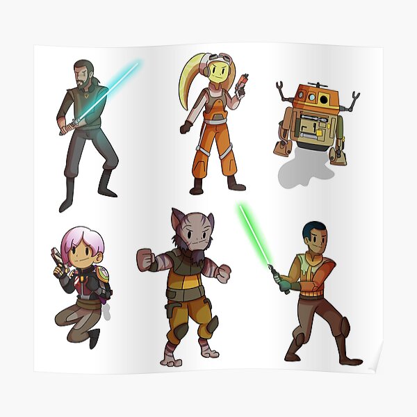 "Ghost Crew " Poster for Sale by Meldy-Arts | Redbubble