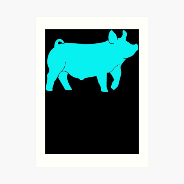 "Show Pig, Showpig, Stocks How, Stock Show, Ffa, Pig, Hog, 4-H " Art ...
