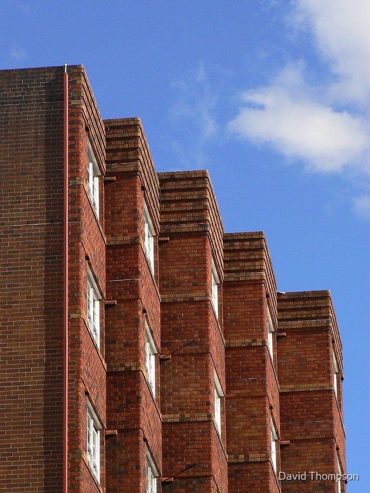 "Stepped Apartments, Elizabeth Bay" by David Thompson | Redbubble