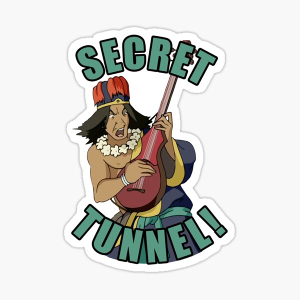 "SECRET TUNNEL!!, Avatar the Last Airbender . " Sticker for Sale by ...