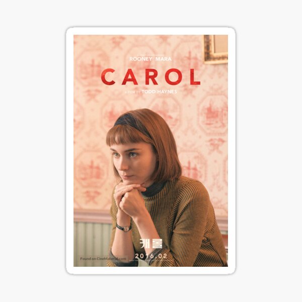 "Carol Pink Movie" Sticker for Sale by jinsakailor | Redbubble