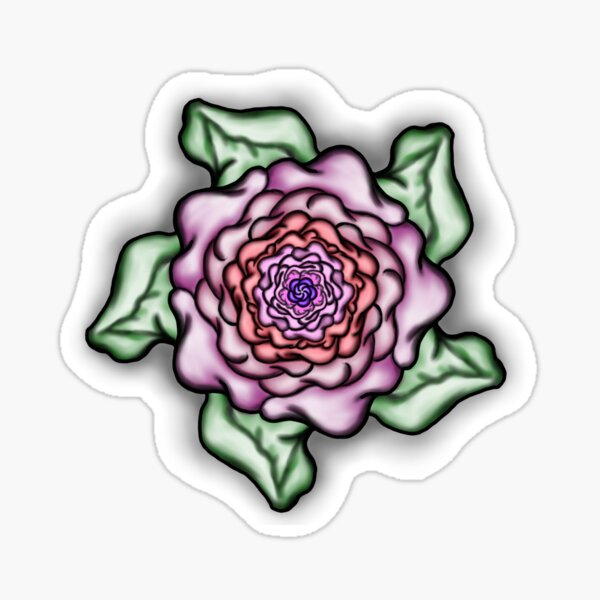 "flowre" Sticker for Sale by marlopainter | Redbubble