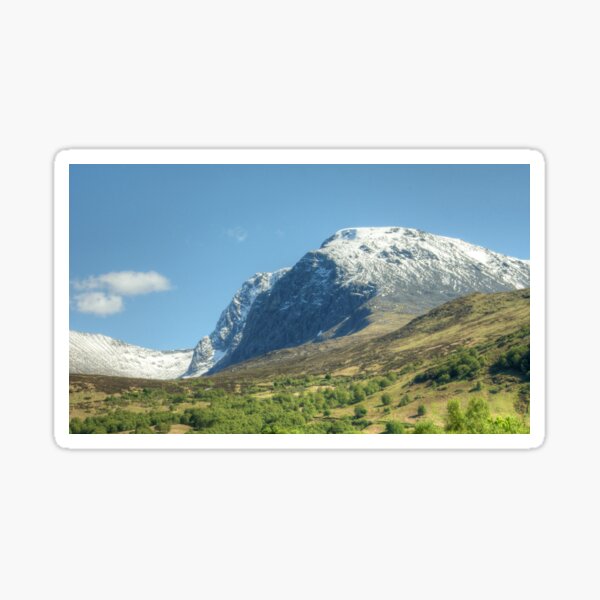 "Beinn Nibheis (Ben Nevis)" Sticker for Sale by VoluntaryRanger | Redbubble