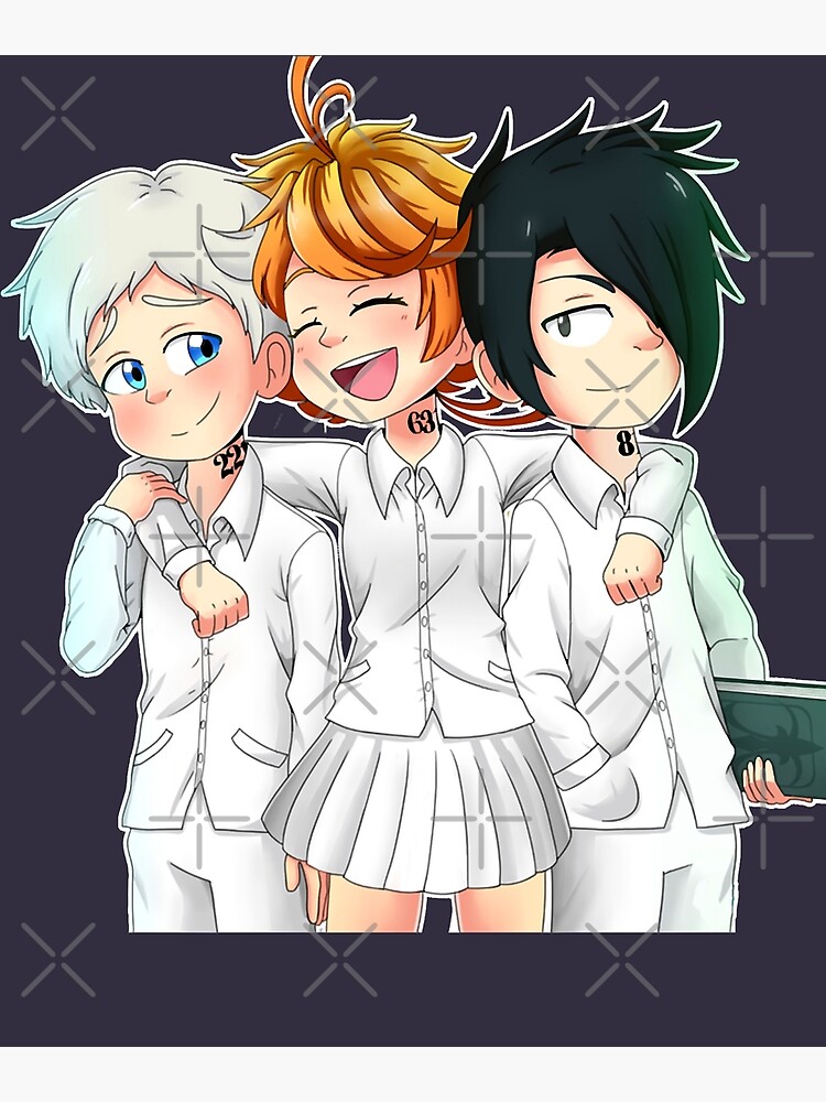 Poster « Dépasser les jeunes évadés de l'orphelinat Ray Emma et Norman ...