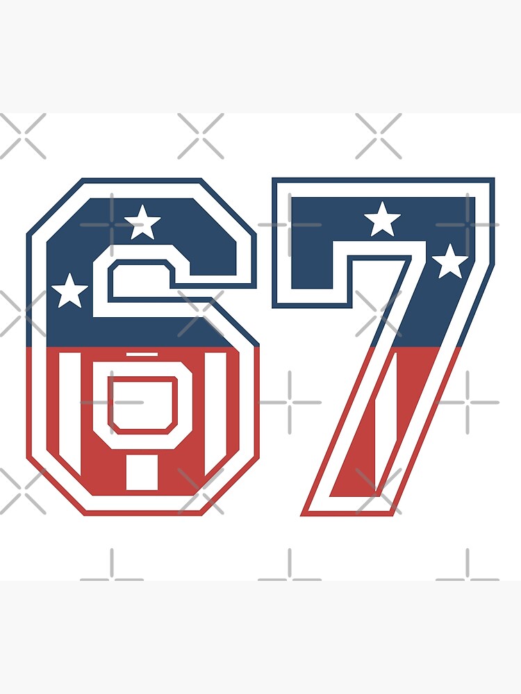 "Number 67 USA" Poster for Sale by PaulSDesign | Redbubble
