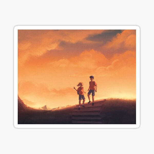 "Percy and Annabeth " Sticker for Sale by butteflysclaws | Redbubble