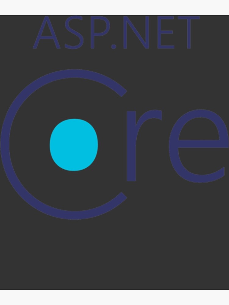"ASP.NET Core logo" Poster for Sale by Bernardi570481 | Redbubble