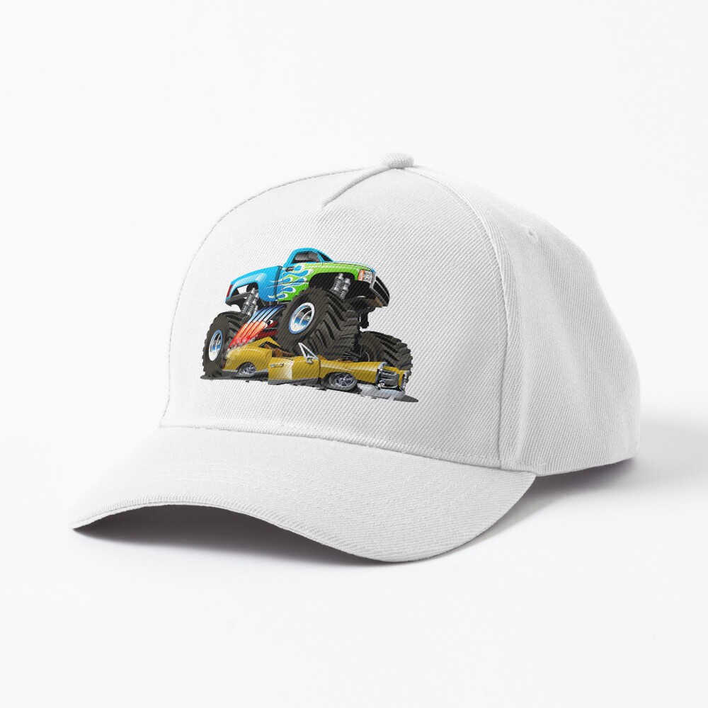 "Cartoon Monster Truck" Sticker for Sale by Mechanick | Redbubble