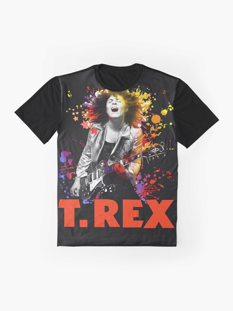 "T rex rock band marc bolan retro cool top tee" T-shirt for Sale by ...