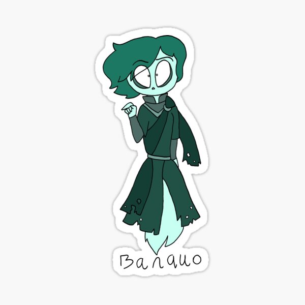 "Banquo's Ghost" Sticker for Sale by DJCalligrapher | Redbubble