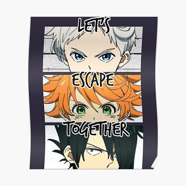 "The Promised Neverland Essential 1" Poster for Sale by Ricusselippley ...
