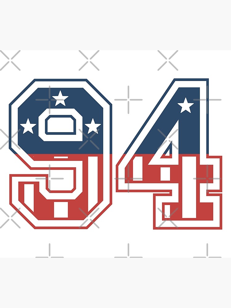 "Number 94 USA" Poster for Sale by PaulSDesign | Redbubble