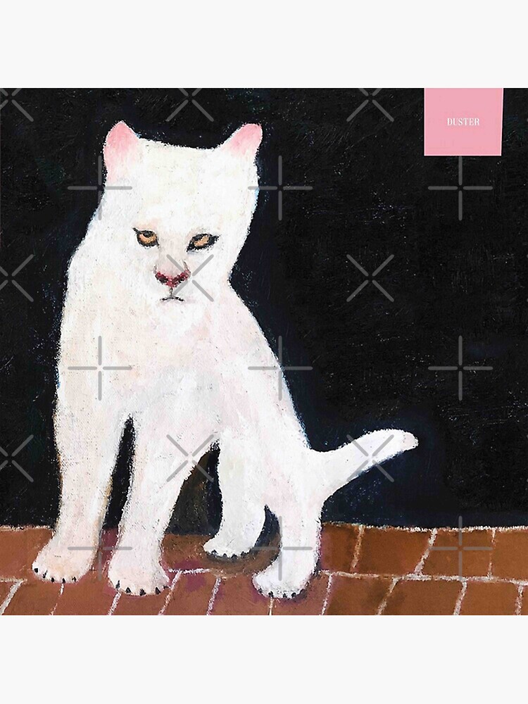"Duster Cat - Duster Poster" Sticker for Sale by Doddolan | Redbubble