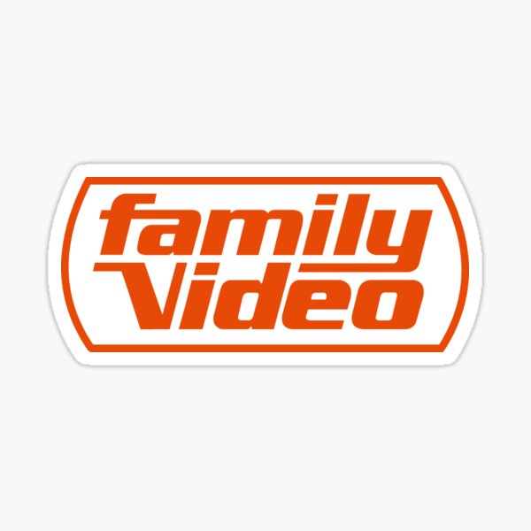 "Family Video" Sticker for Sale by fandemonium | Redbubble