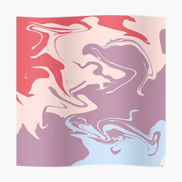 "Wimsy cute abstract art" Poster for Sale by inthewitchelm | Redbubble