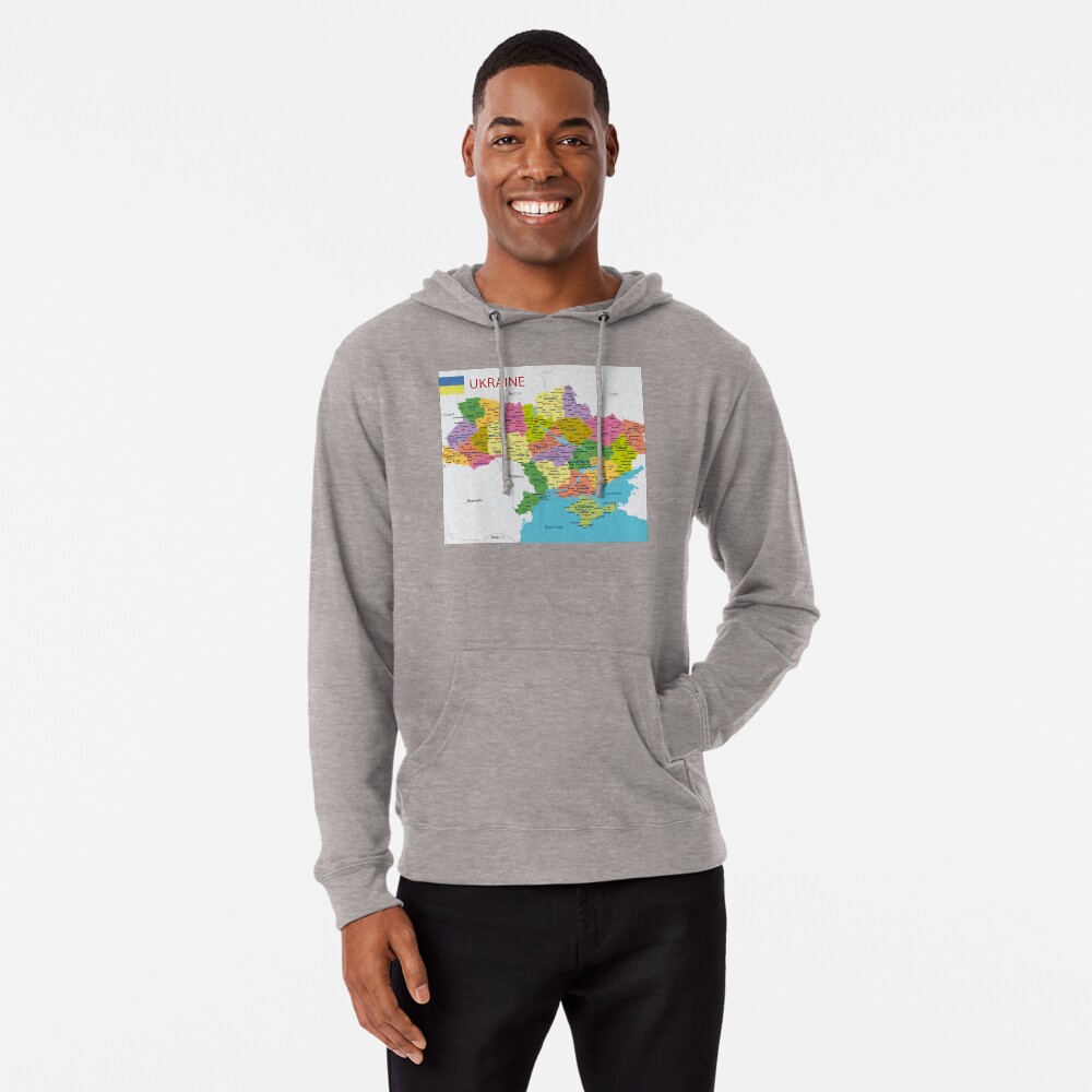 "Administrative map of Ukraine" Photographic Print for Sale by alijun ...