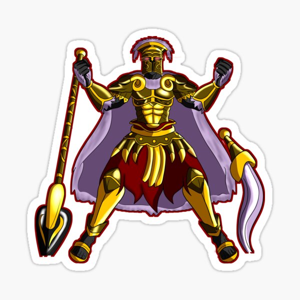 "Ares png" Sticker for Sale by legend-of-storm | Redbubble