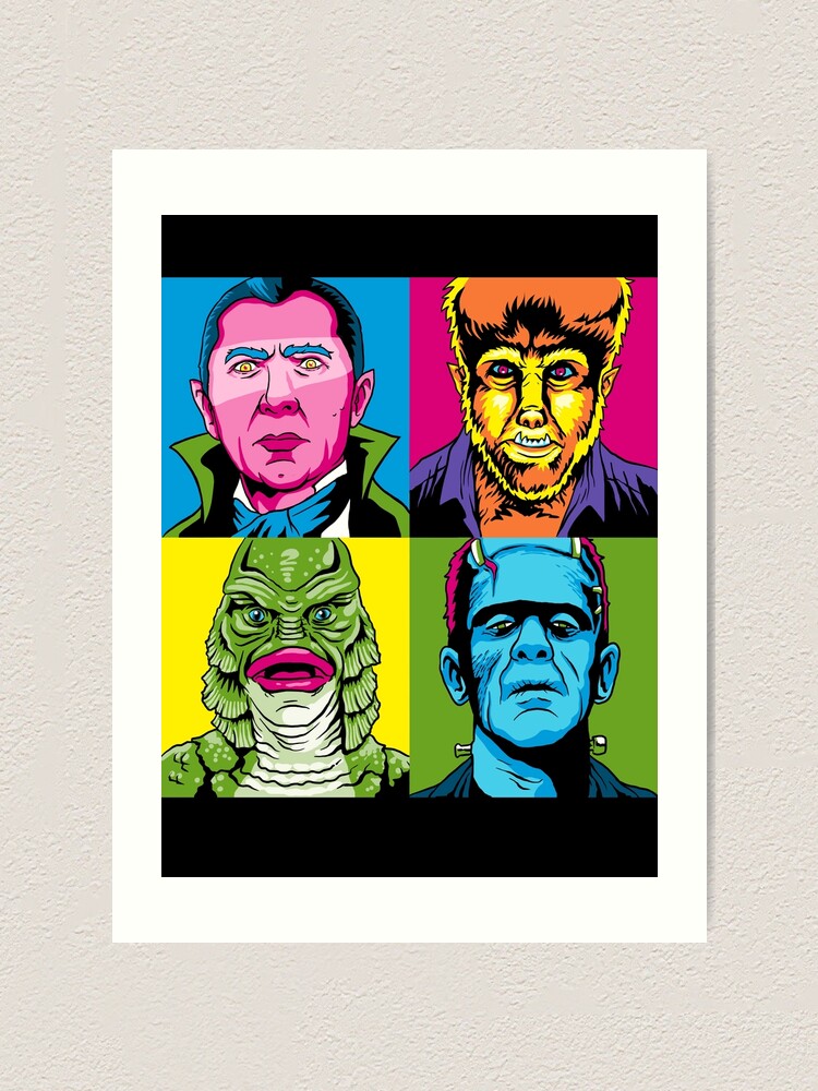 "Pop Monster" Art Print for Sale by andresMvalle | Redbubble